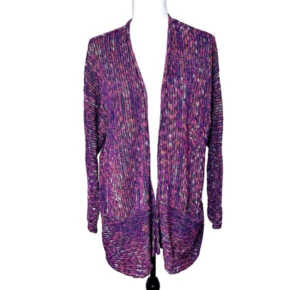 J. Jill | Sweaters | Jjill Colorful Knit Cardigan Womens Size Xl | Poshmark